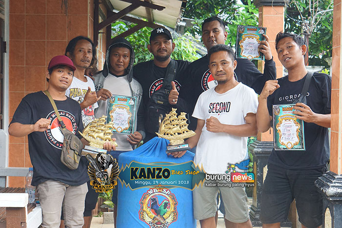 KANZO BIRD SHOP: Ramai Peserta, Cimpira, Rampox, Larasati, Gigalodon ...