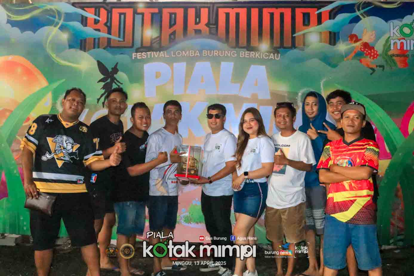 PIALA KOTAK MIMPI GRABAG: Peserta Membludak, Zaura SF dan DT SPG Raih ...